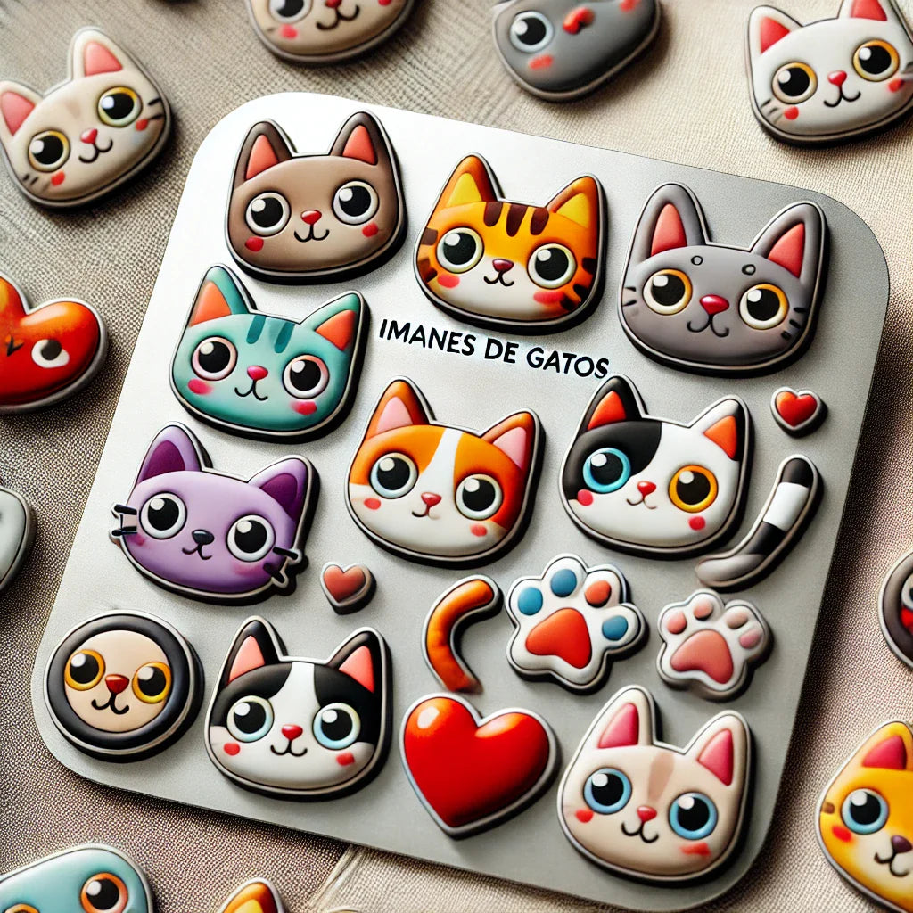 Imanes Decorativos de Gatos - Chema y su manada | Ayuda a los Gatos ...