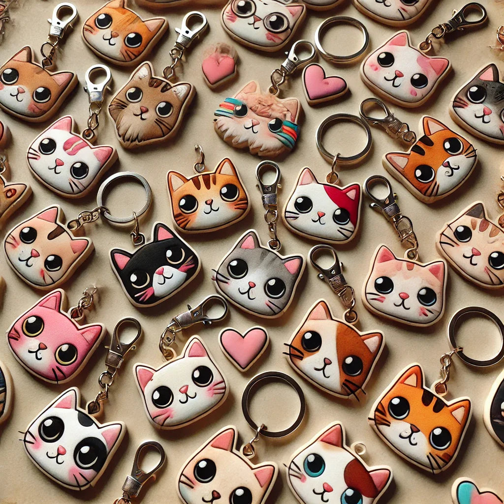 Llaveros de Gatos - Chema y su manada | Ayuda a los Gatos Callejeros ...